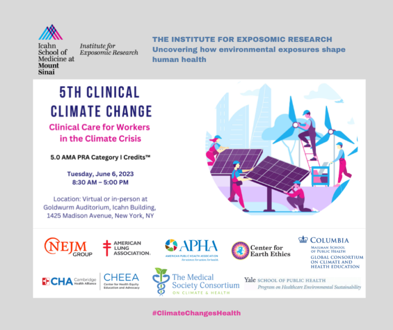 Climate & Health - Center for Earth Ethics