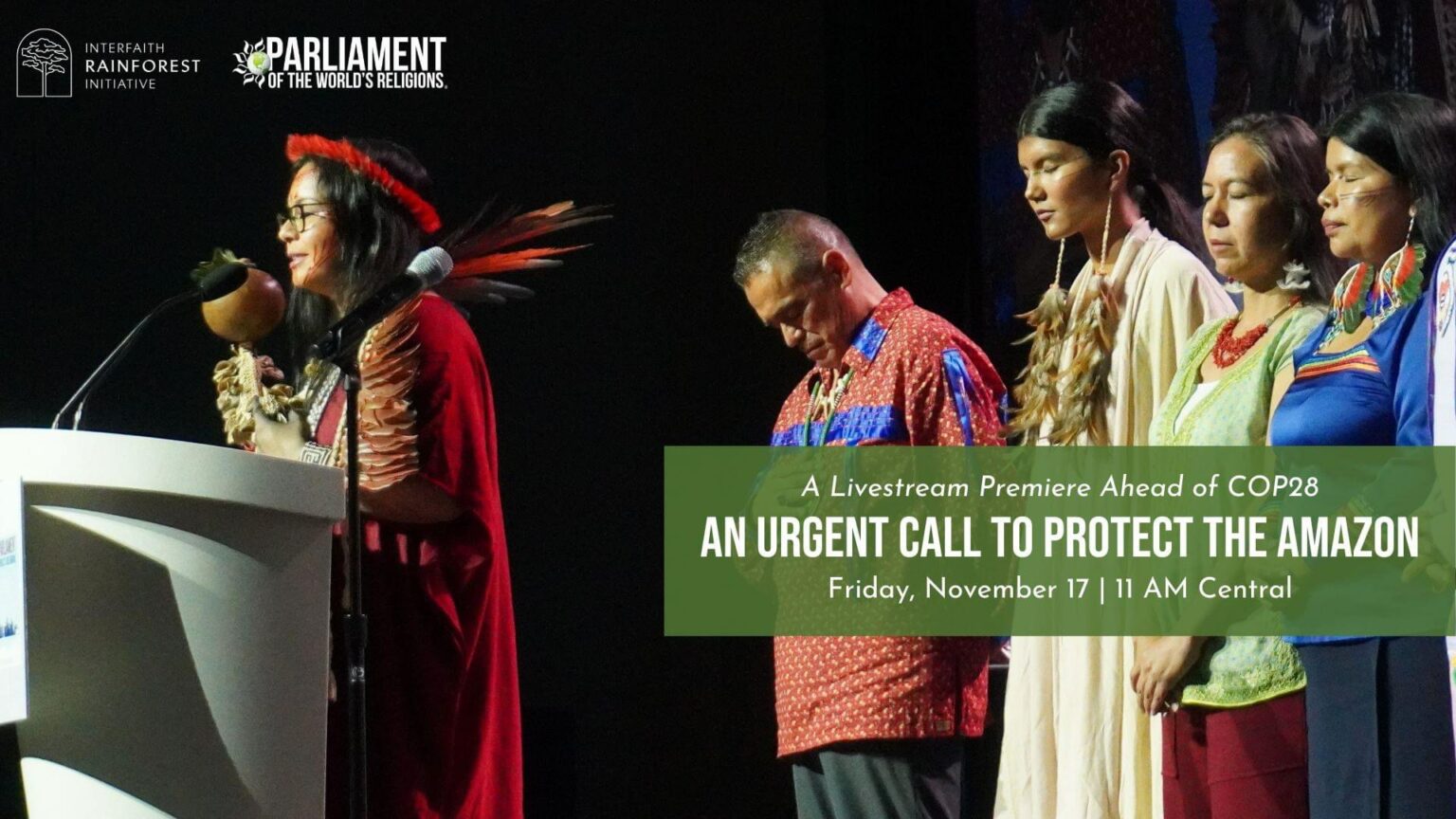 Online | An Urgent Call to Protect the Amazon: A Livestream Premiere ...